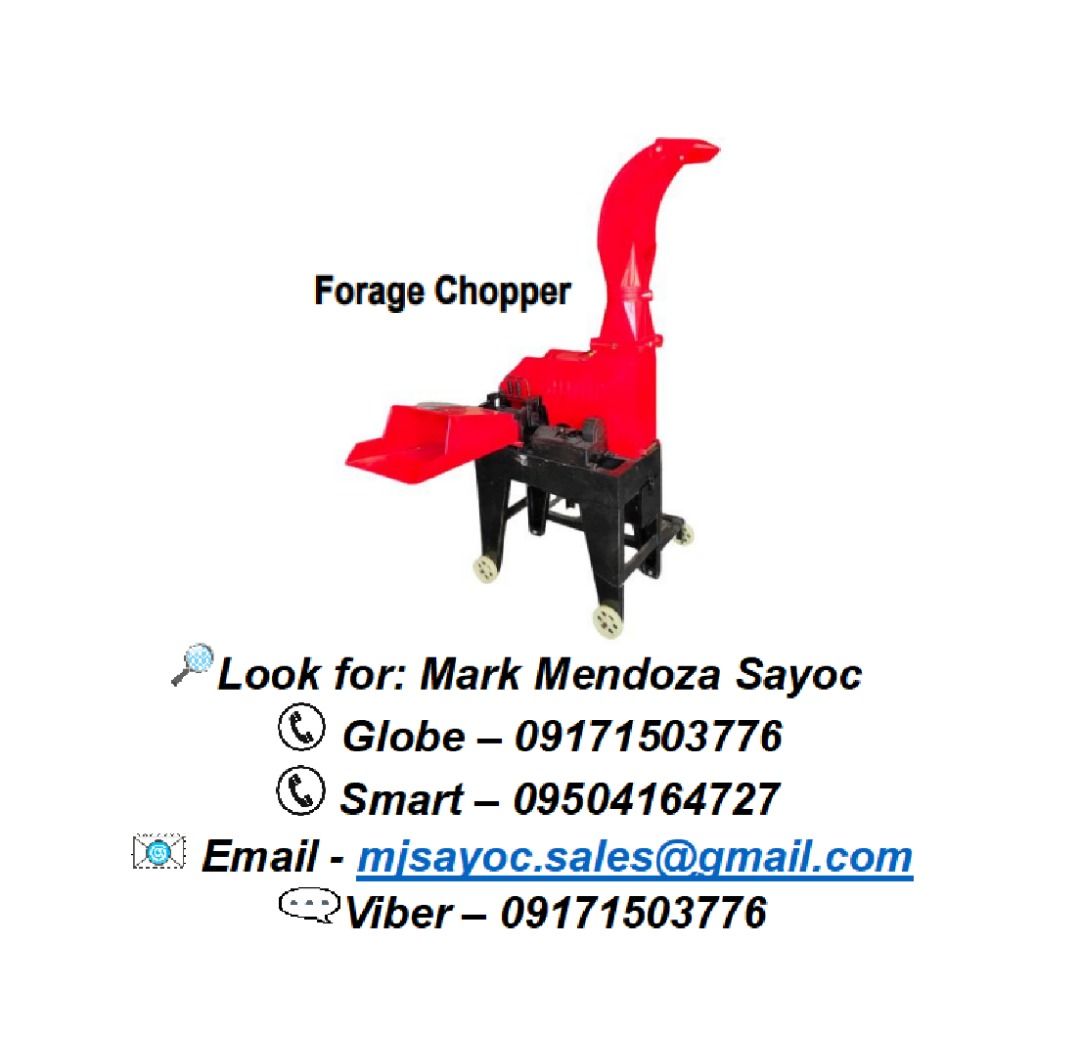 Forage Chopper, Commercial & Industrial, Construction Tools & Equipment ...