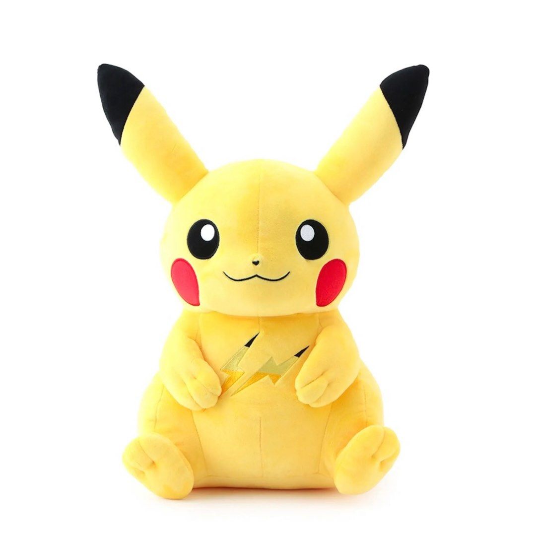 Fragment Pikachu Plush Large, Hobbies & Toys, Toys & Games on Carousell