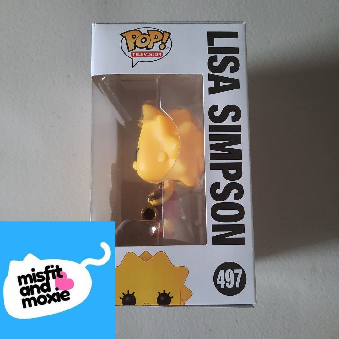 FUNKO POP THE SIMPSONS LISA SIMPSON, Hobbies & Toys, Toys & Games on ...