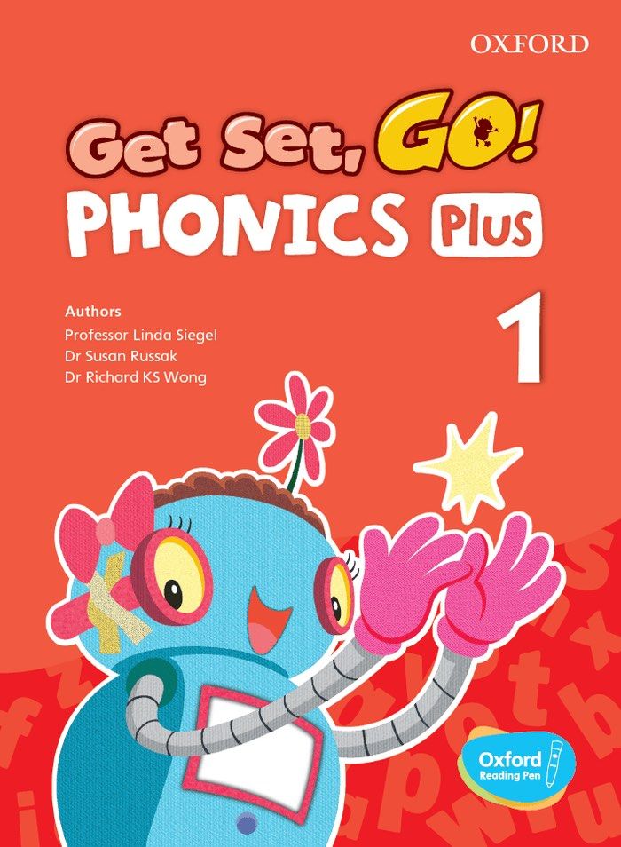 Get Set, Go! Phonics （加強版 ) 送Frozen魔雪奇緣文句插圖字典－本（不能點讀）及冠狀病毒繪本－本（不能點讀 ...