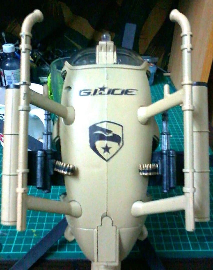 Gi Joe helicopter desert hawk (CUSTOM), Hobbies & Toys, Toys & Games on ...