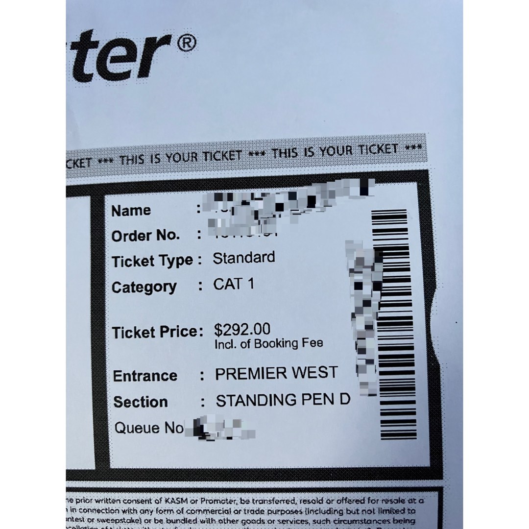Gidle 29 October 2023 event concert tix ticket below cost price ...