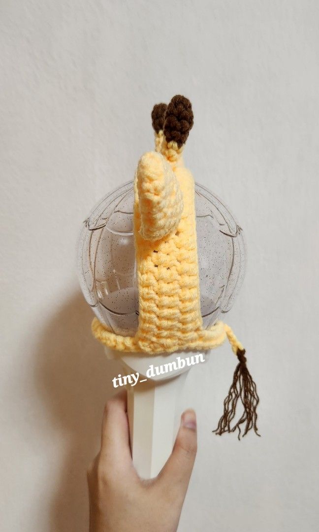 CROCHET G-IDLE NEVERBONG LIGHTSTICK VER.2 COVER, Hobbies & Toys ...