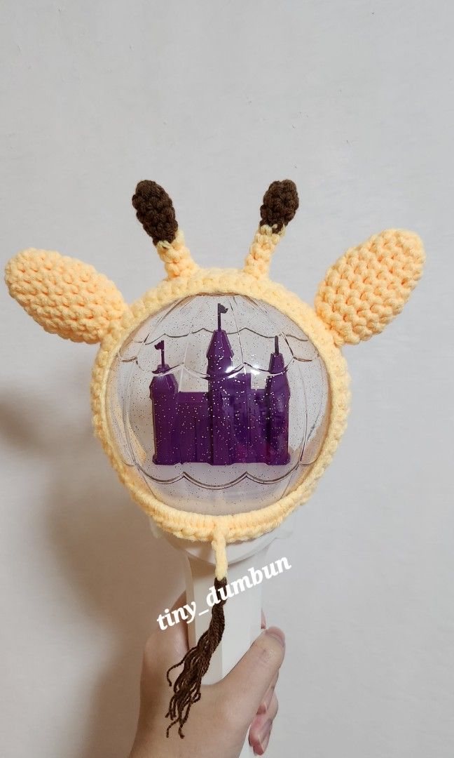 CROCHET G-IDLE NEVERBONG LIGHTSTICK VER.2 COVER, Hobbies & Toys ...