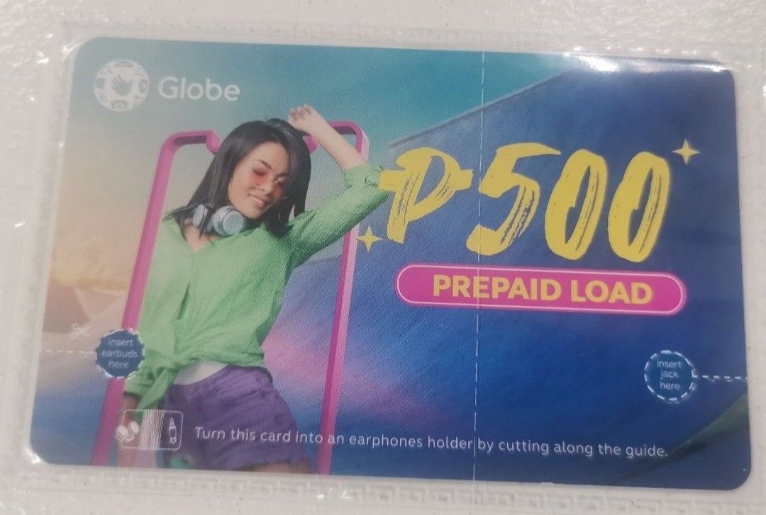Globe prepaid load card, Mobile Phones & Gadgets, Mobile & Gadget ...