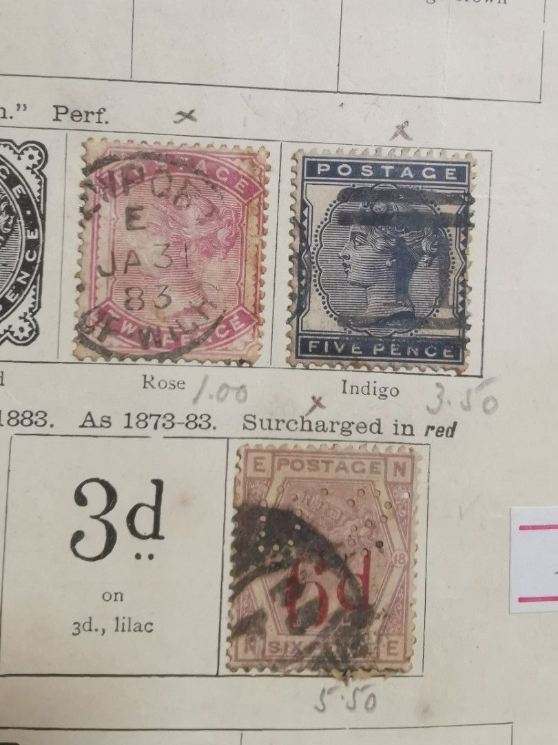 Great Britain - continued 1873-83, Hobbies & Toys, Memorabilia & Collectibles, Stamps & Prints ...