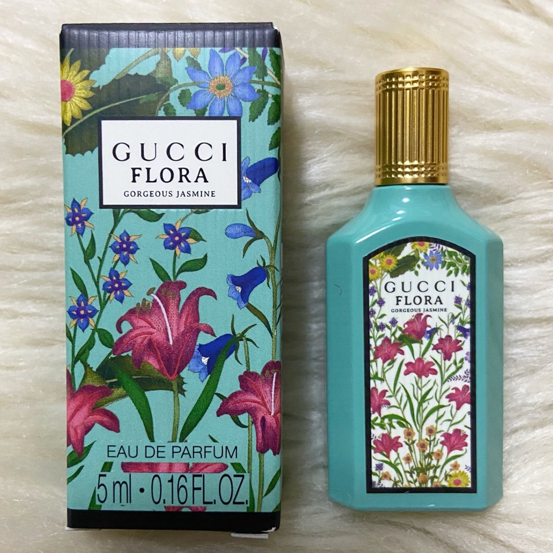 Gucci Flora Gorgeous Jasmine Eau de Parfum 5ml, Beauty & Personal Care ...