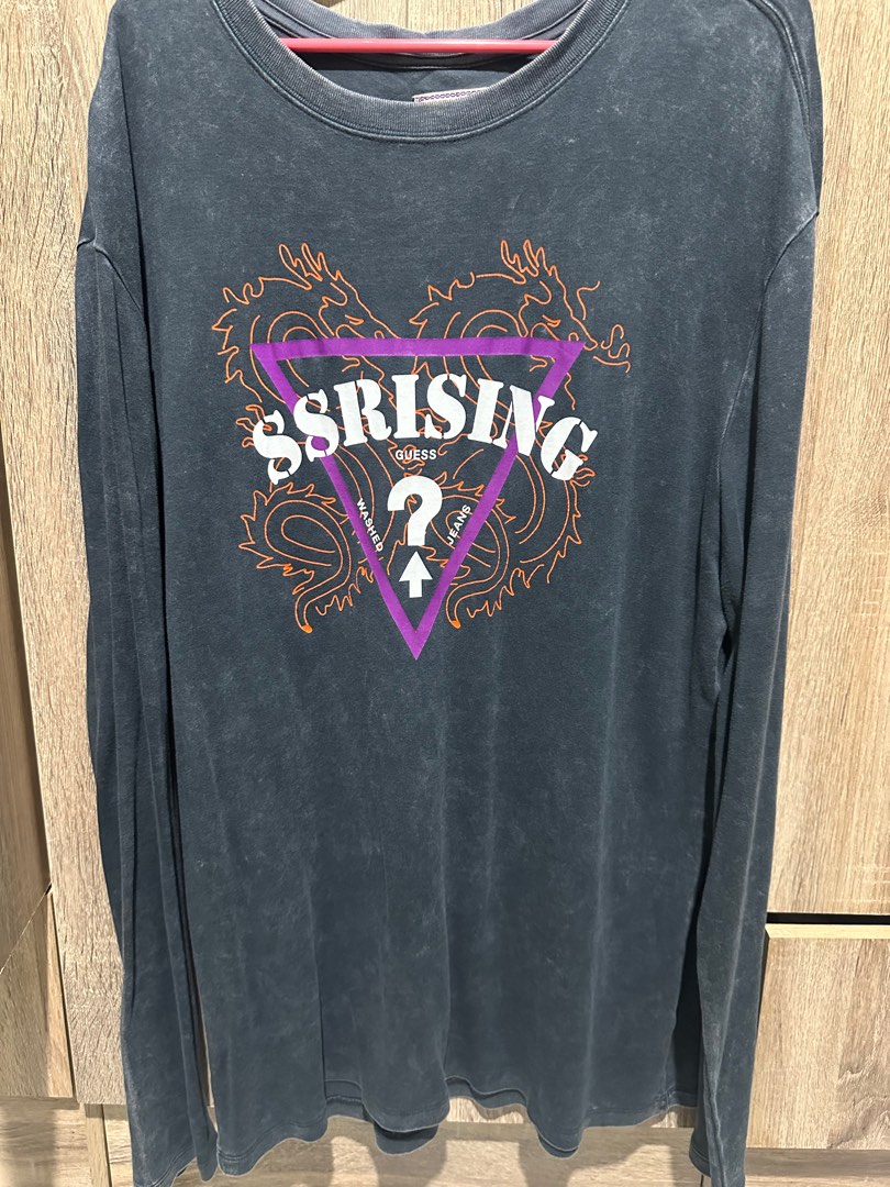 Guess 88 Rising Dragon Tee, Men's Fashion, Tops & Sets, Tshirts & Polo ...