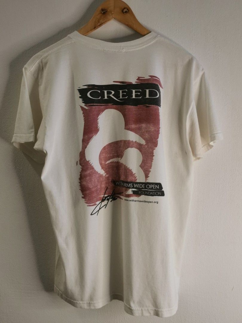 Hard Rock cafe X Creed 00's, Men's Fashion, Activewear on Carousell