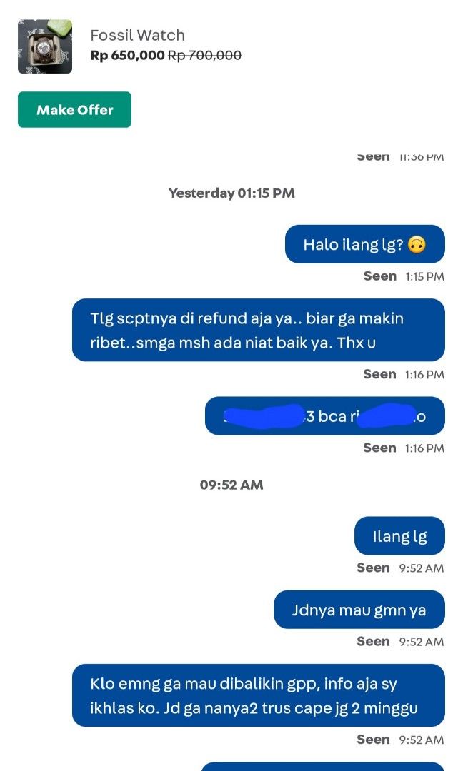 Hati hati akun ini, Fesyen Pria, Jam Tangan di Carousell Hati hati akun ini, Fesyen Pria, Jam Tangan di Carousell