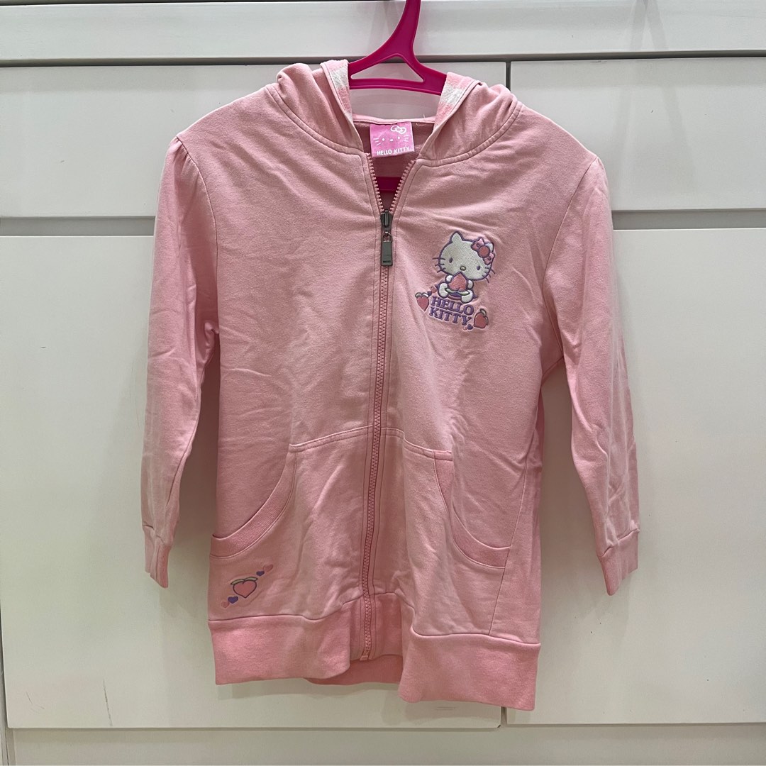Hello Kitty Pink Jacket, Bayi & Anak, Baju Anak Perempuan, 8 hingga 12 ...