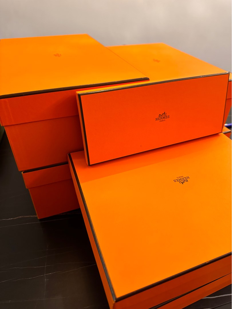 HERMES Boxes - Set of 8, 名牌, 手袋及銀包 - Carousell