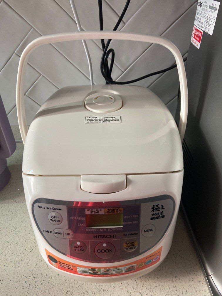 Hitachi Fuzzy Rice Cooker, TV & Home Appliances, Kitchen Appliances ...