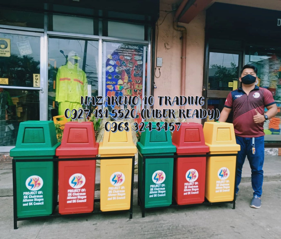 hooded trash bin king size, Furniture & Home Living, Cleaning ...