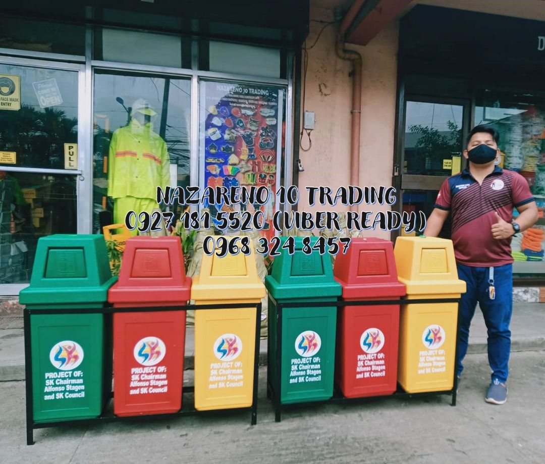 hooded trash bin king size, Furniture & Home Living, Cleaning ...