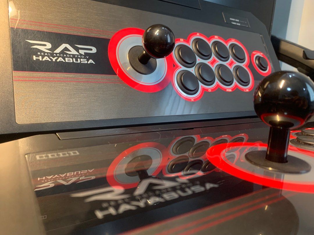 HORI Rap Real Arcade Pro. V Hayabusa Arcade Stick, Video Gaming, Gaming ...