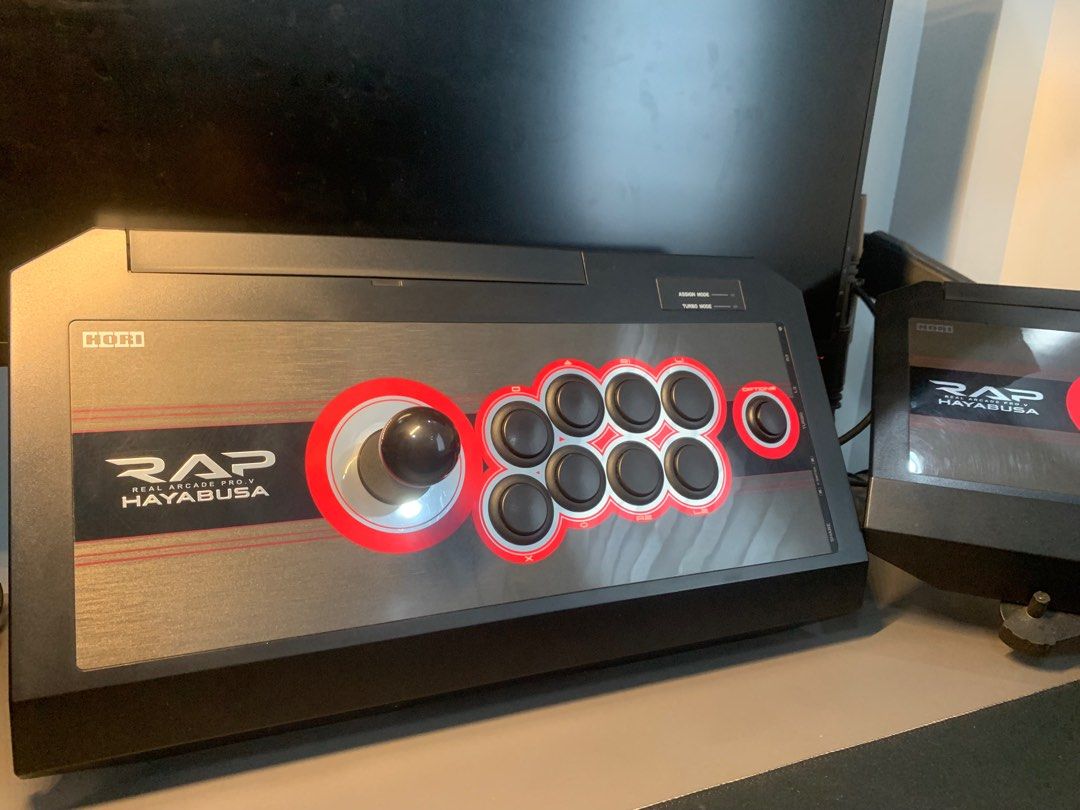 HORI Rap Real Arcade Pro. V Hayabusa Arcade Stick, Video Gaming, Gaming ...