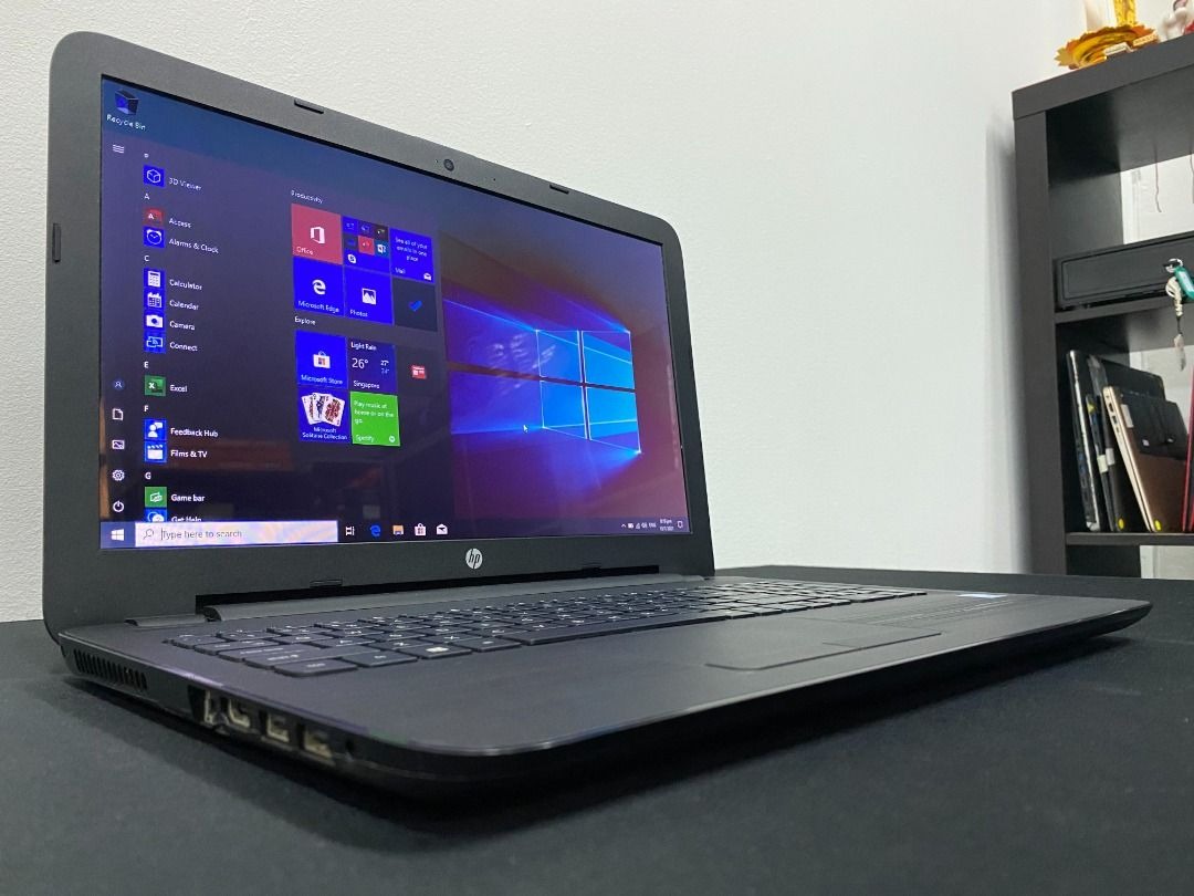 HP Slim & LightWeight Laptop + MS Office +1TB HDD + NEW BATTERY ...