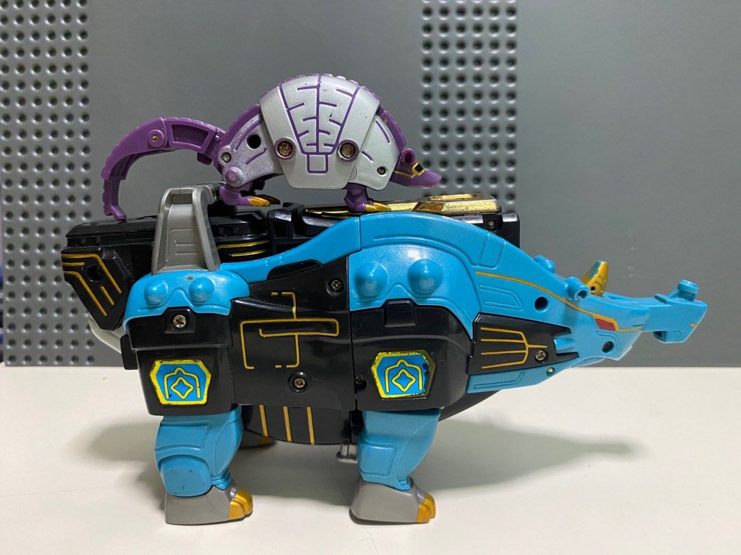 Hyakuju wSentai Gaoranger / Power Animal Gao Rhino Armadillo Zord ...