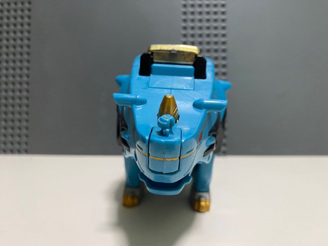 Hyakuju wSentai Gaoranger / Power Animal Gao Rhino Armadillo Zord ...