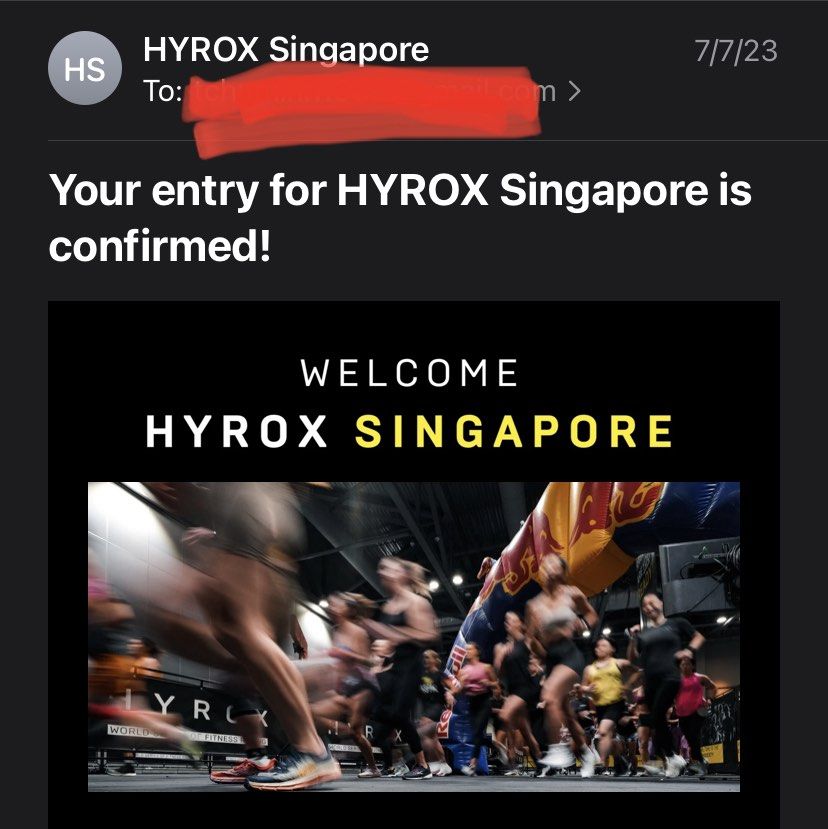 Hyrox SG Women Singles Ticket (7 Oct), Tickets & Vouchers, Event ...