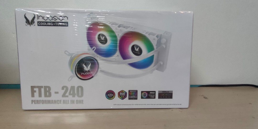 Invasion RGB Radiator Cooling fan baru, Computers & Tech, Parts ...