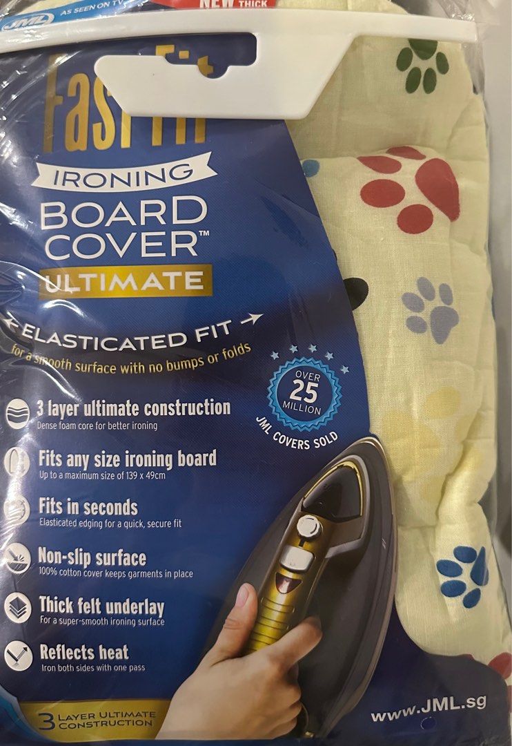 Iron board cover, Furniture & Home Living, Cleaning & Homecare Supplies ...