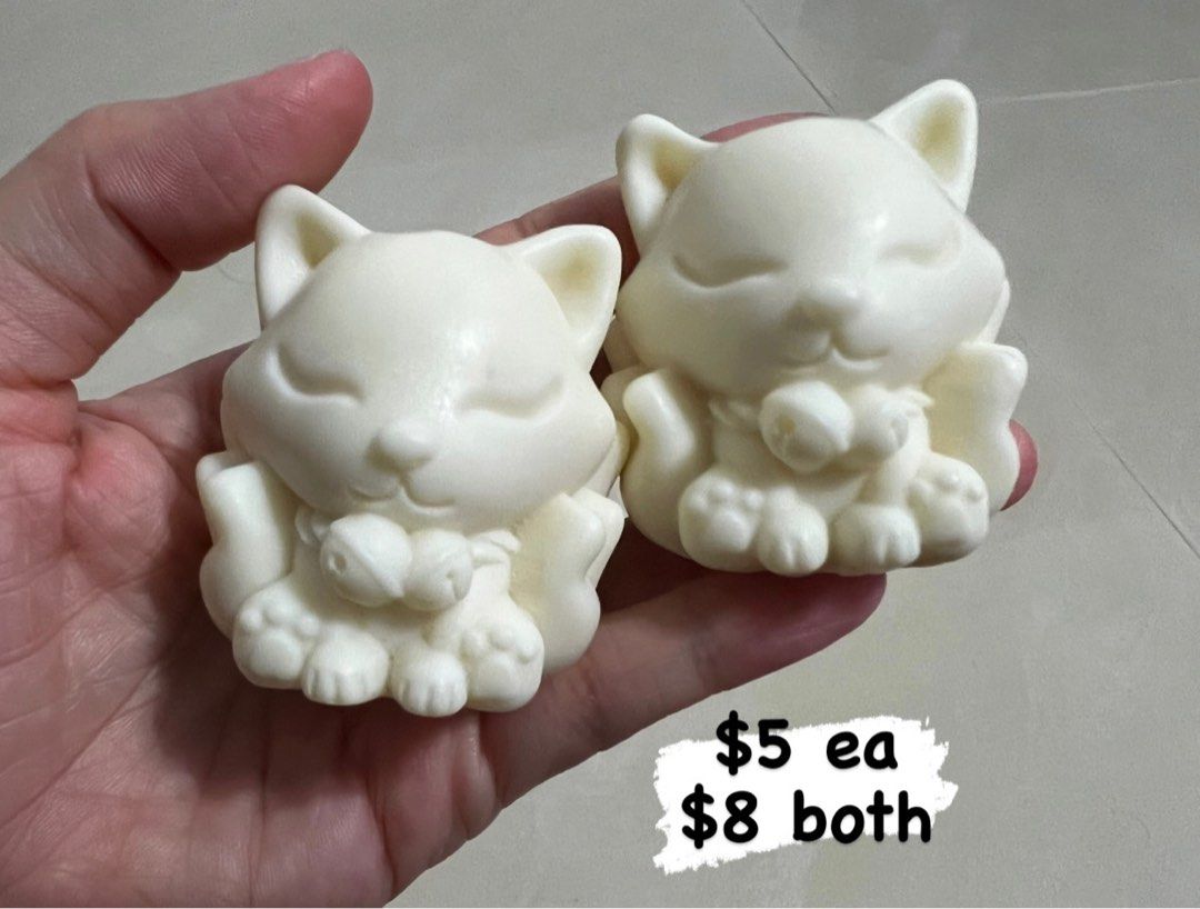 Ivory fruit 9 tailed fox display decor, Furniture & Home Living, Home ...