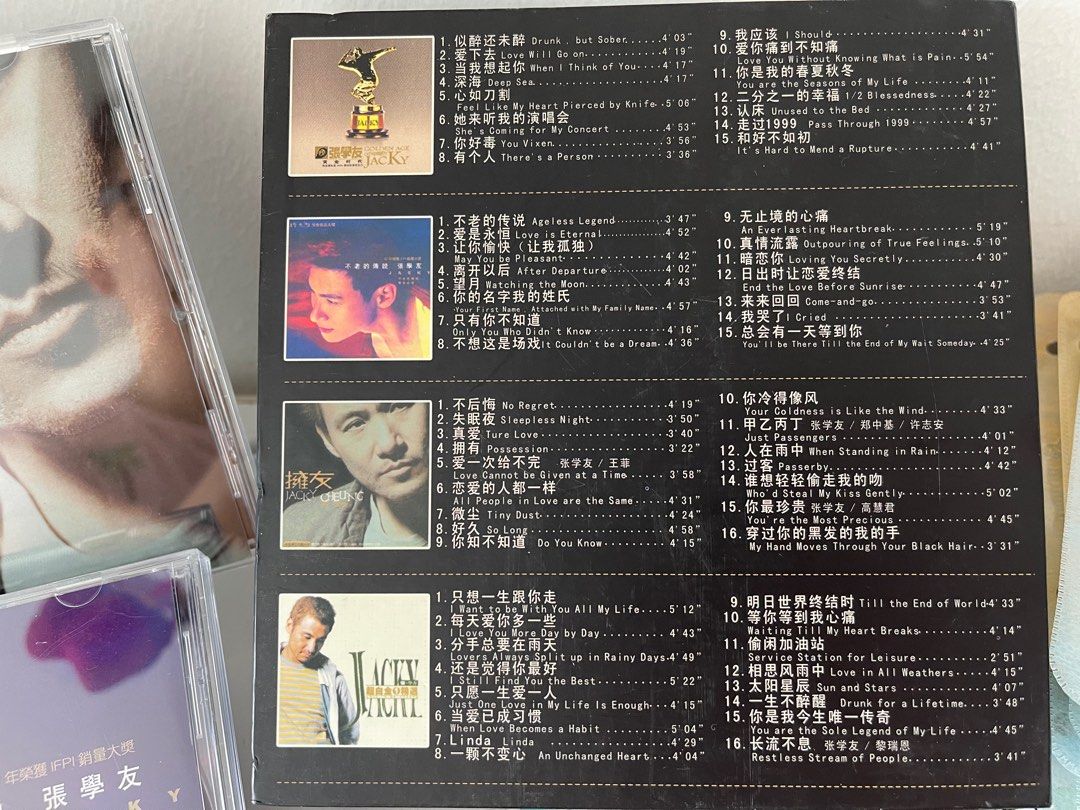 Jacky Cheung CD box set., Hobbies & Toys, Music & Media, CDs & DVDs on ...