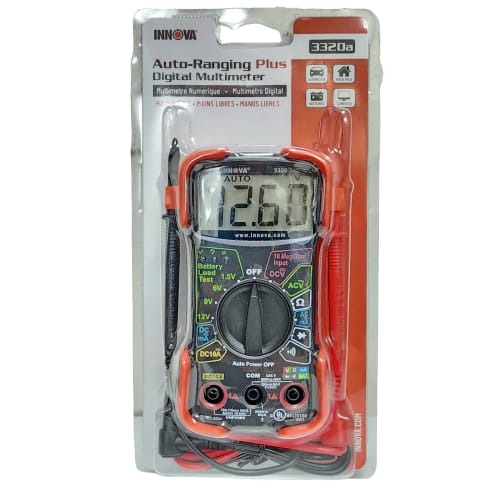 JE-INNOVA 3320a AUTO-RANGING PLUS DIGITAL MULTIMETER, Furniture & Home ...
