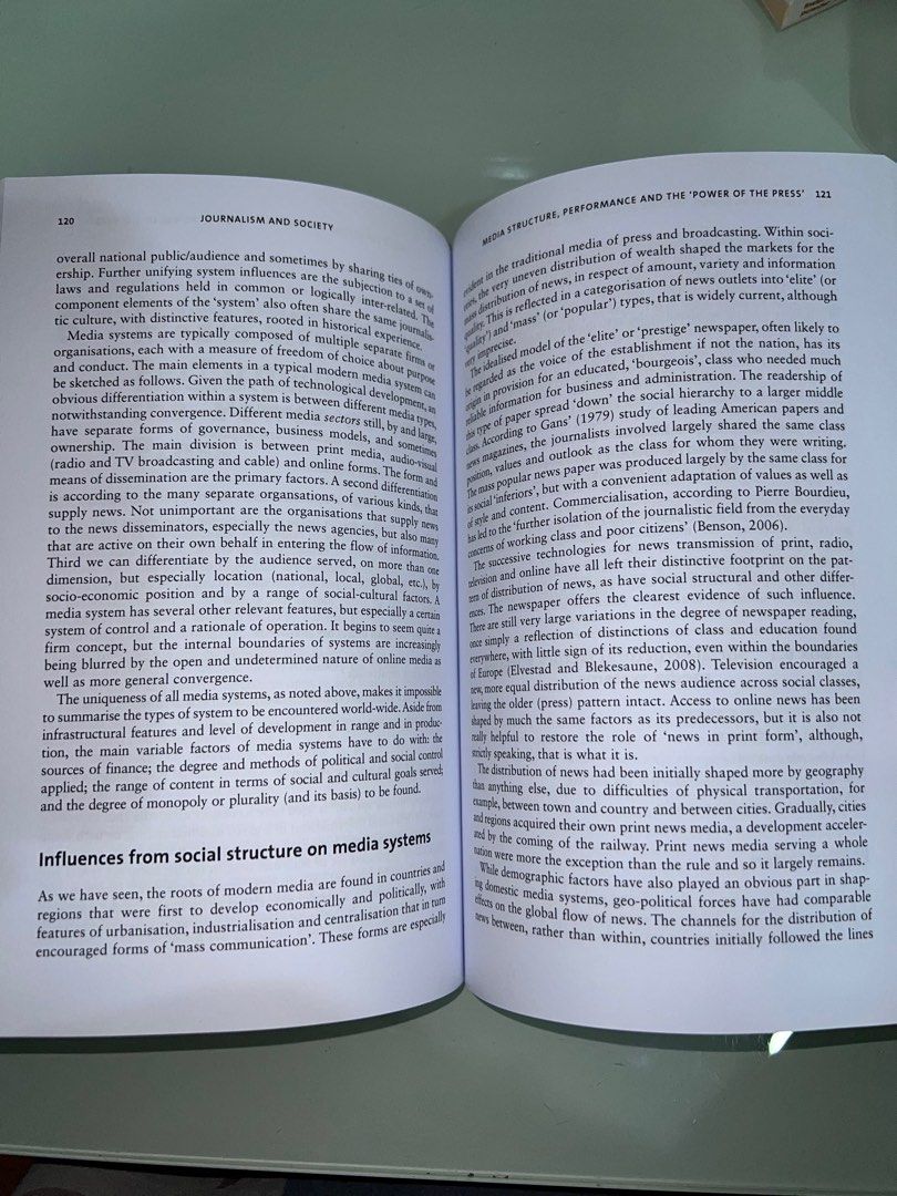 Journalism and Society by Denis Mcquail, Hobbies & Toys, Books ...