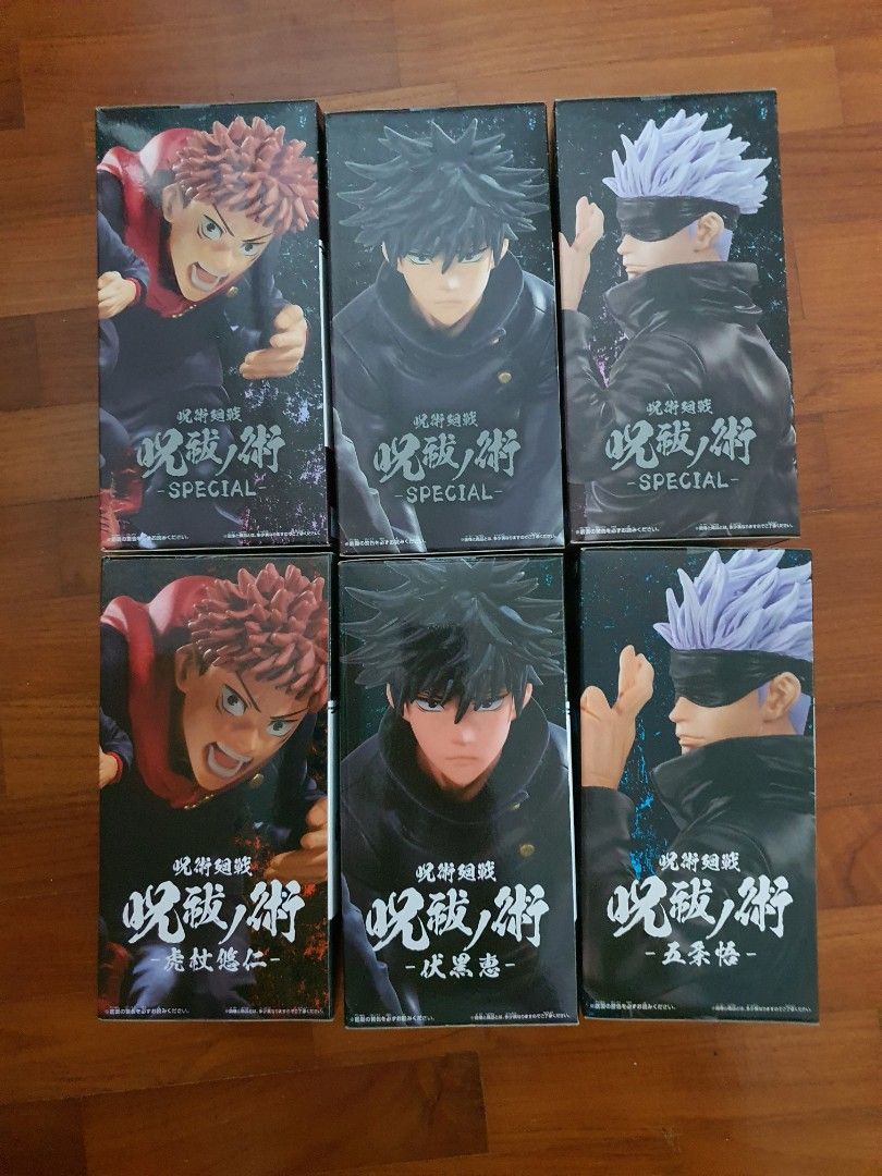 Jujutsu Kaisen JJK Figures Set, Hobbies & Toys, Toys & Games on Carousell