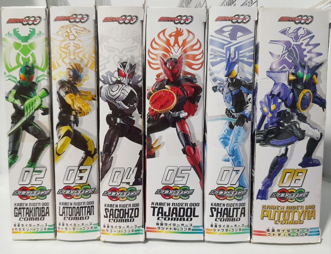 KAMEN rider ooo Oz combo change series, Hobbies & Toys, Toys & Games on Carousell