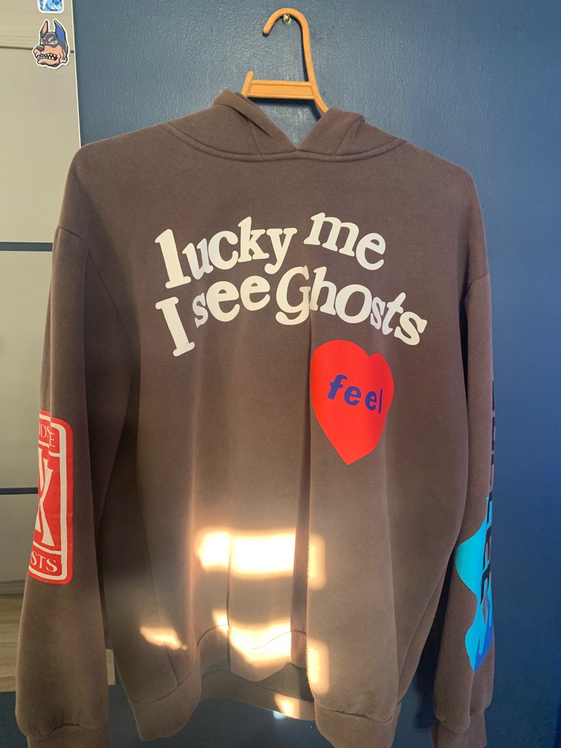 Kanye West "Lucky Me I See Ghosts" CPFM Hoodie, Men's Fashion, Coats ...