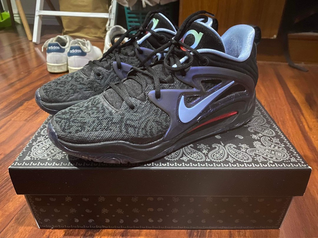 KD15 EP Black/Light Crimson/Royal Tint, Men's Fashion, Footwear ...