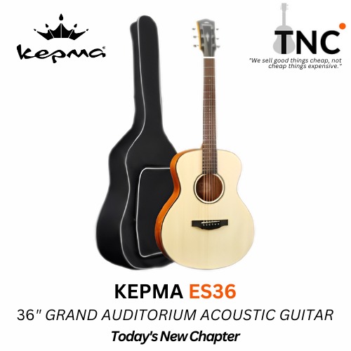 Kepma Guitar- ES36 (36 inches Travel Guitar), Hobbies & Toys, Music ...
