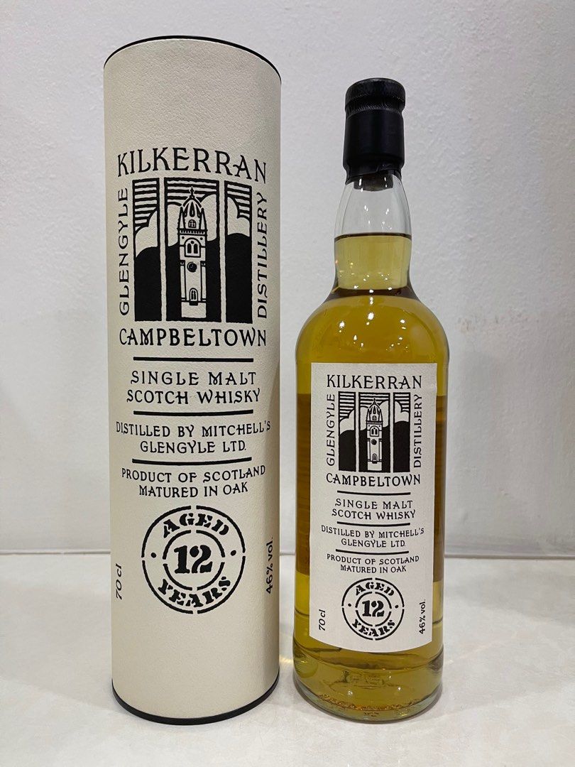 Kilkerran 12 Year Old 70cl 46%, Food & Drinks, Beverages on Carousell