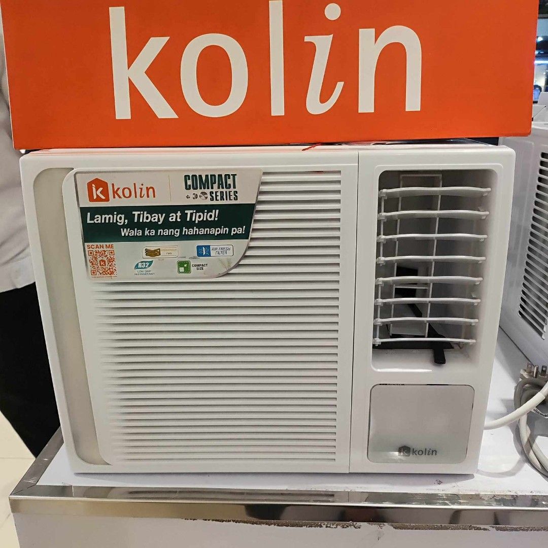 KOLIN WINDOW TYPE AIRCON FULL DC INVERTER UP TO 65% ENERGY SAVING & NON ...