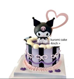 Kuromi Cake, Food & Drinks, Homemade Bakes on Carousell