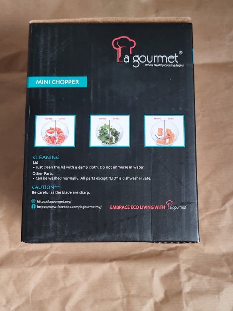 La Gourment Mini Chopper, TV & Home Appliances, Kitchen Appliances ...