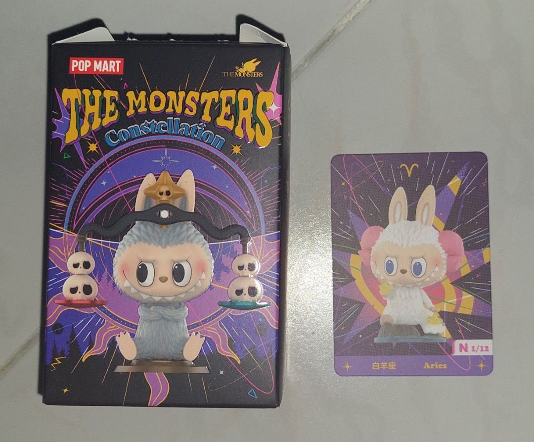 Labubu Aries Constellation Series, Hobbies & Toys, Toys & Games on Carousell