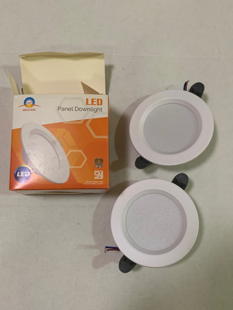 Lampu Downlight LED Panel Lamp 3W PUTIH 3watt COOL WHITE, Jasa, Jasa ...