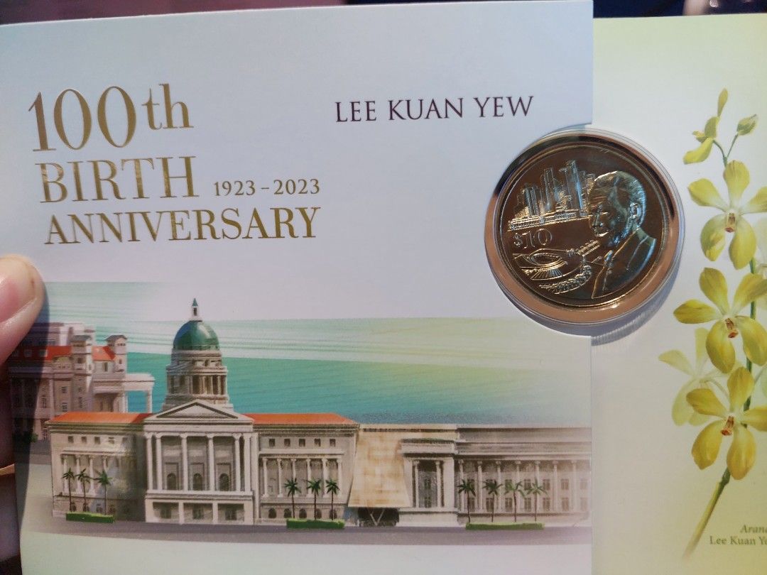 Lee kuan yew coin 100th birth anniversary, Hobbies & Toys, Memorabilia ...