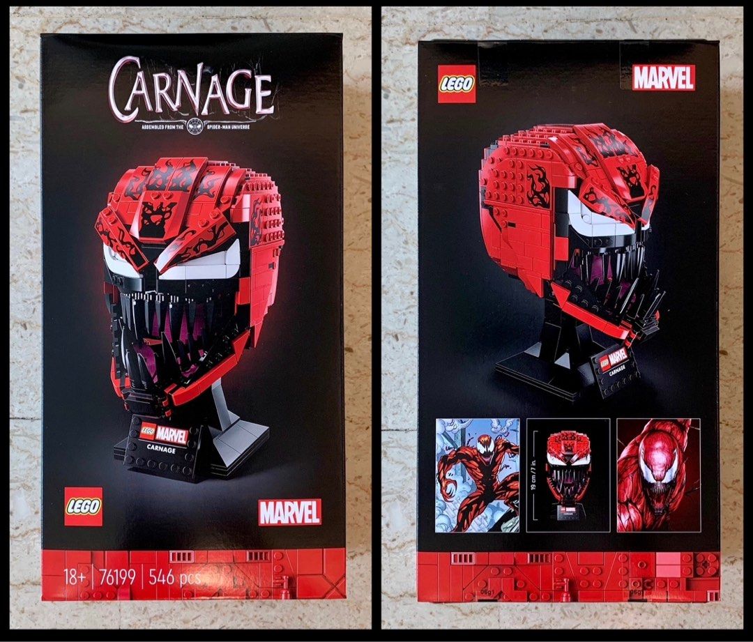 Lego 76199 Spider-Man Carnage (Retired), Hobbies & Toys, Toys & Games ...