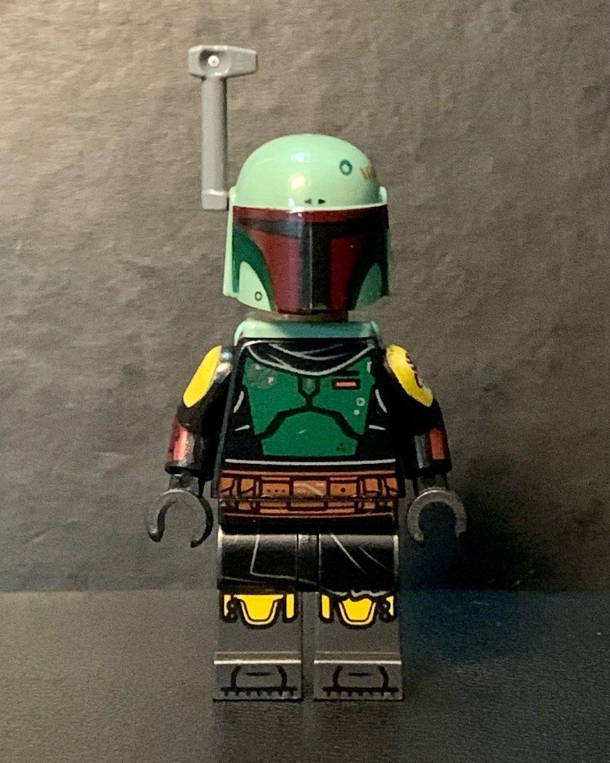 Lego Minifigure Star Wars - Boba Fett (2021) Beskar Armor, Jet Pack ...