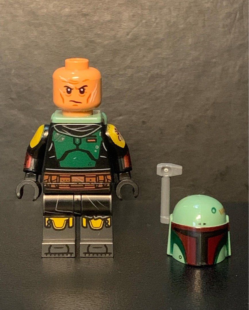 Lego Minifigure Star Wars - Boba Fett (2021) Beskar Armor, Jet Pack ...