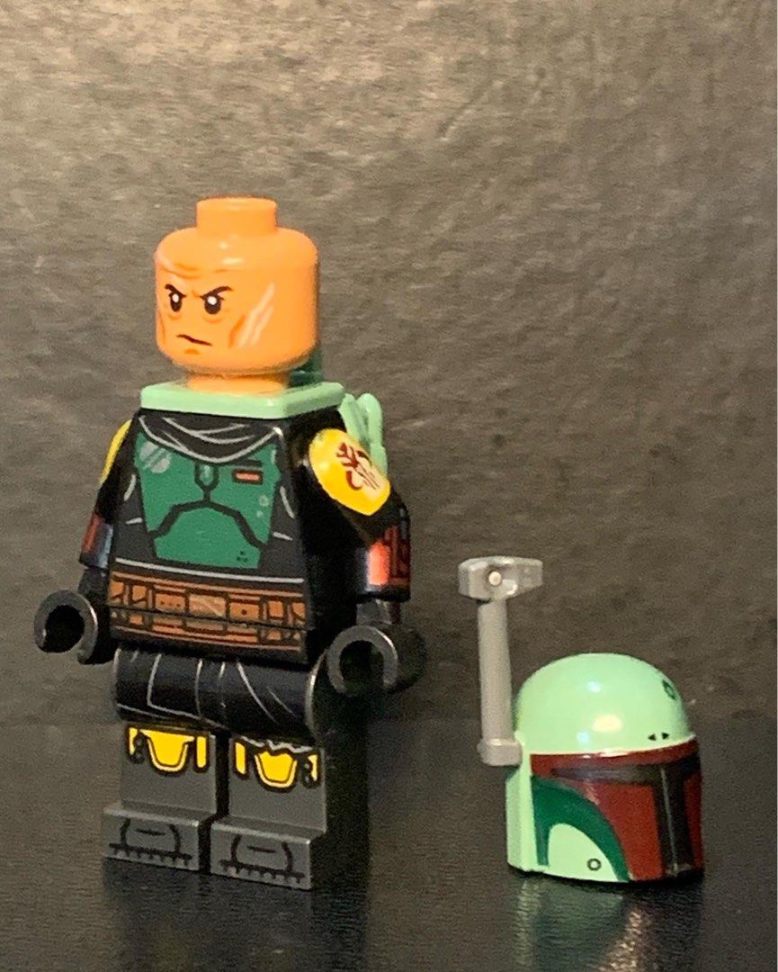 Lego Minifigure Star Wars - Boba Fett (2021) Beskar Armor, Jet Pack ...