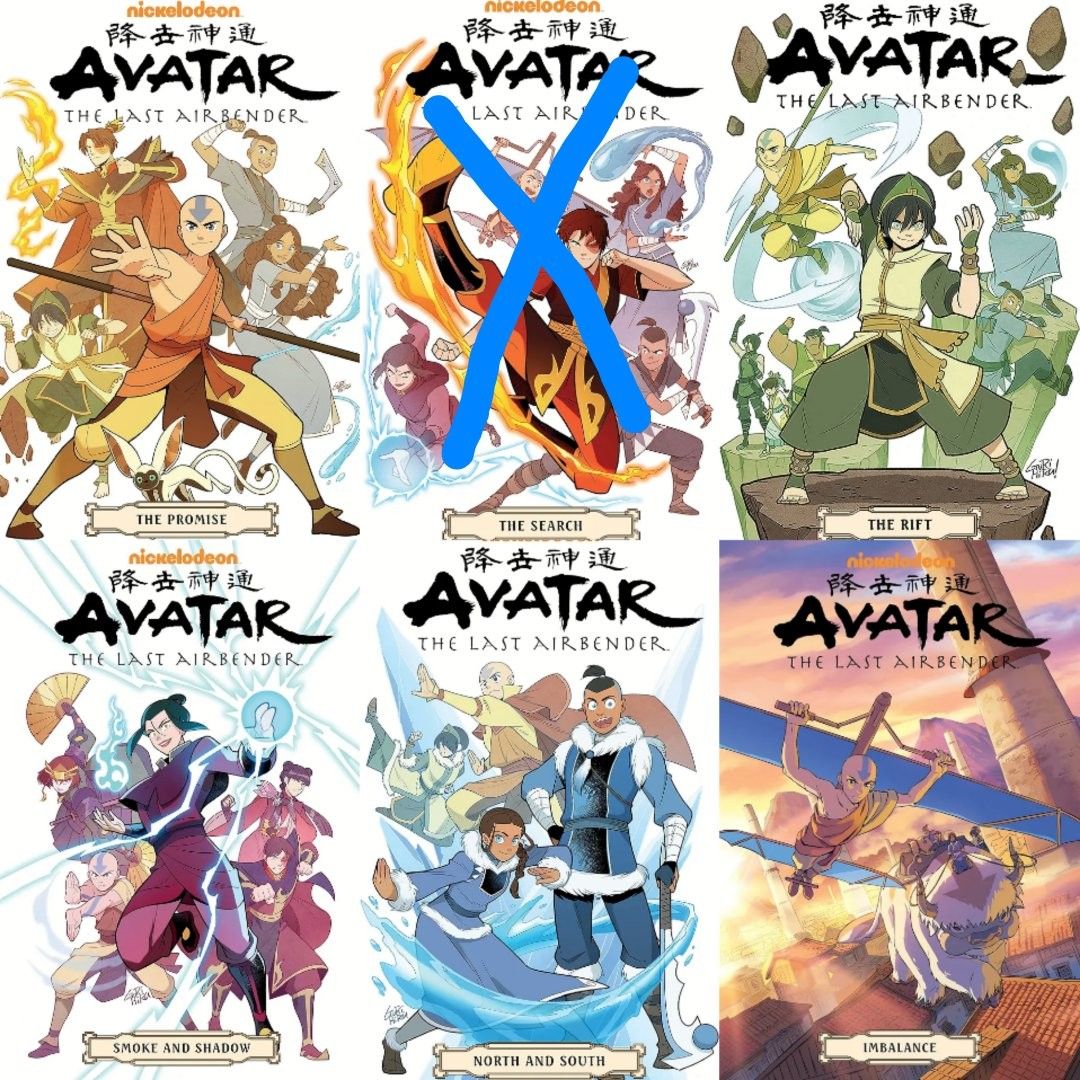 LF: Avatar the Last Airbender Graphic Novels and Books, Hobbies & Toys ...