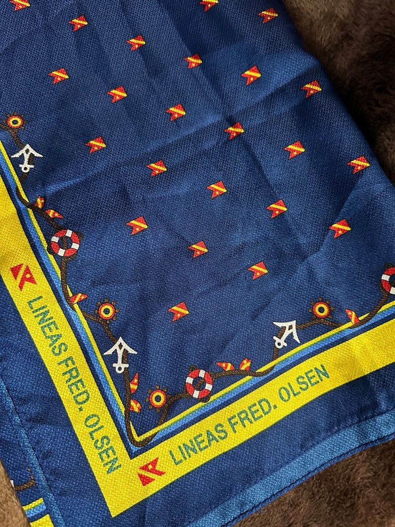 LINEAS FRED. OLSEN scarf, Men's Fashion, Watches & Accessories ...