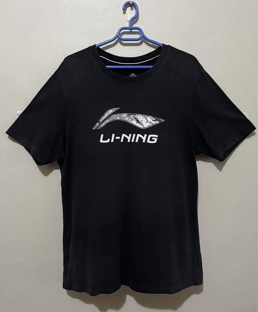Li-Ning T-shirt, Men's Fashion, Tops & Sets, Tshirts & Polo Shirts on ...